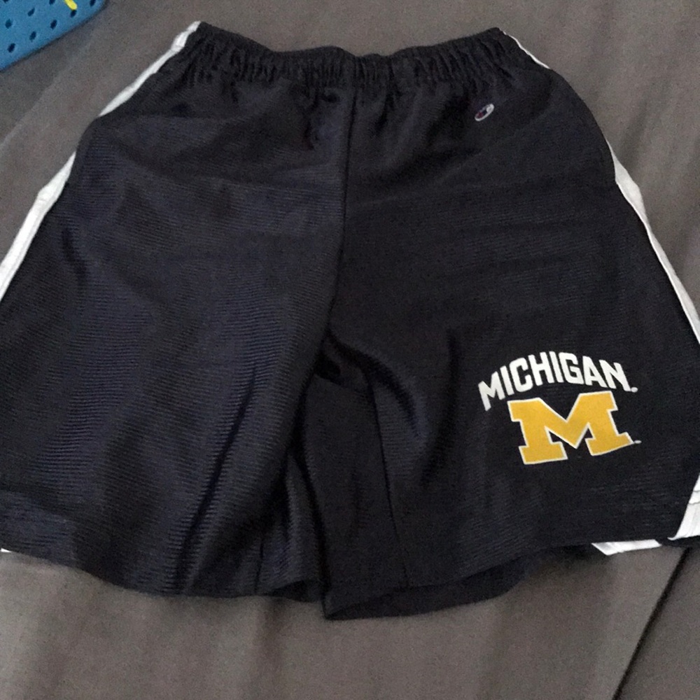 Champion Michigan Basketball Shorts (Kids) - Gem